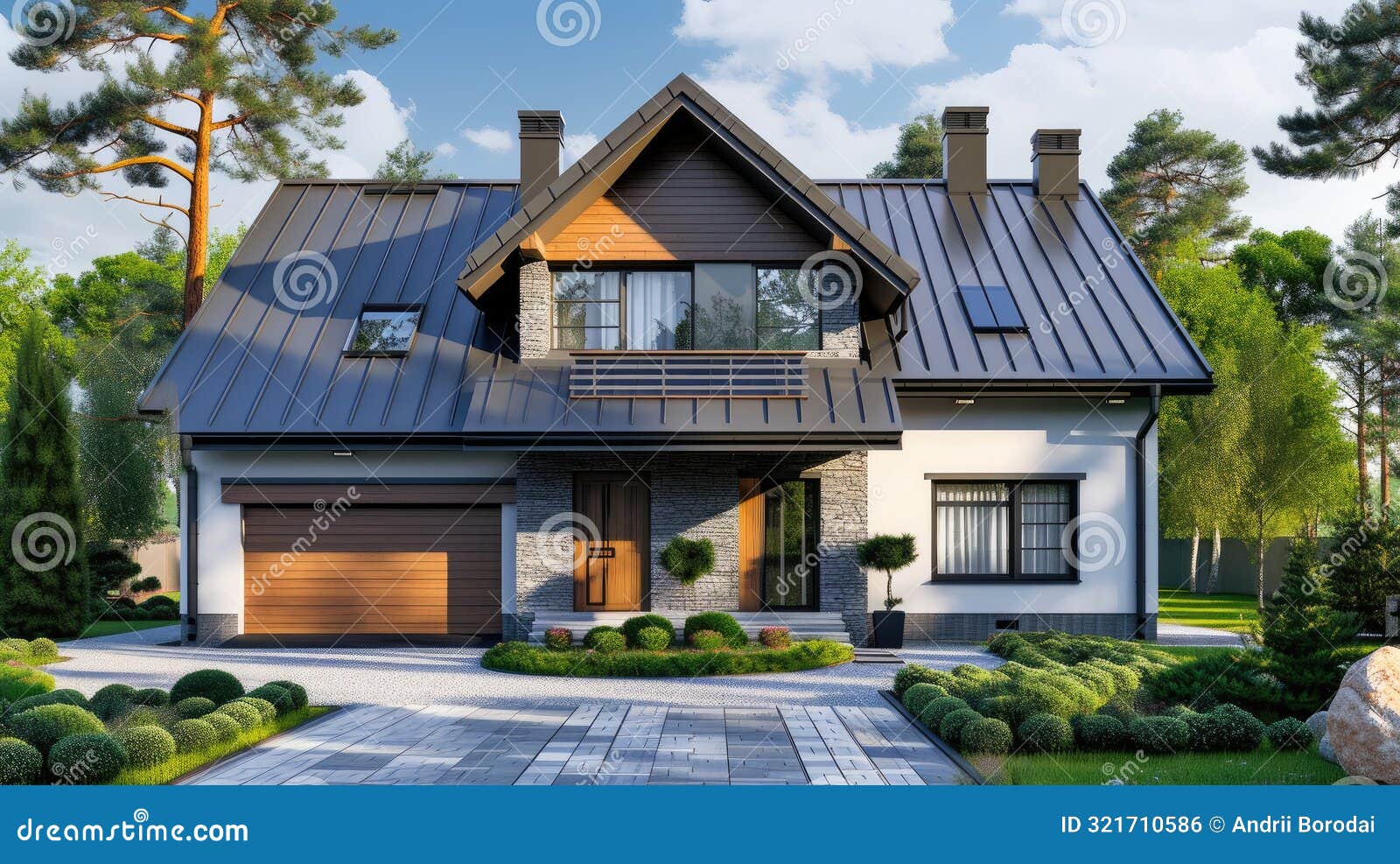 Sleek Small House Design: Coordinated Color Palette for Sophistication ...