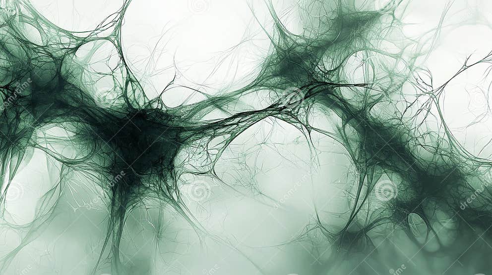 A Sleek and Sophisticated Abstract Visualization of Interconnected ...