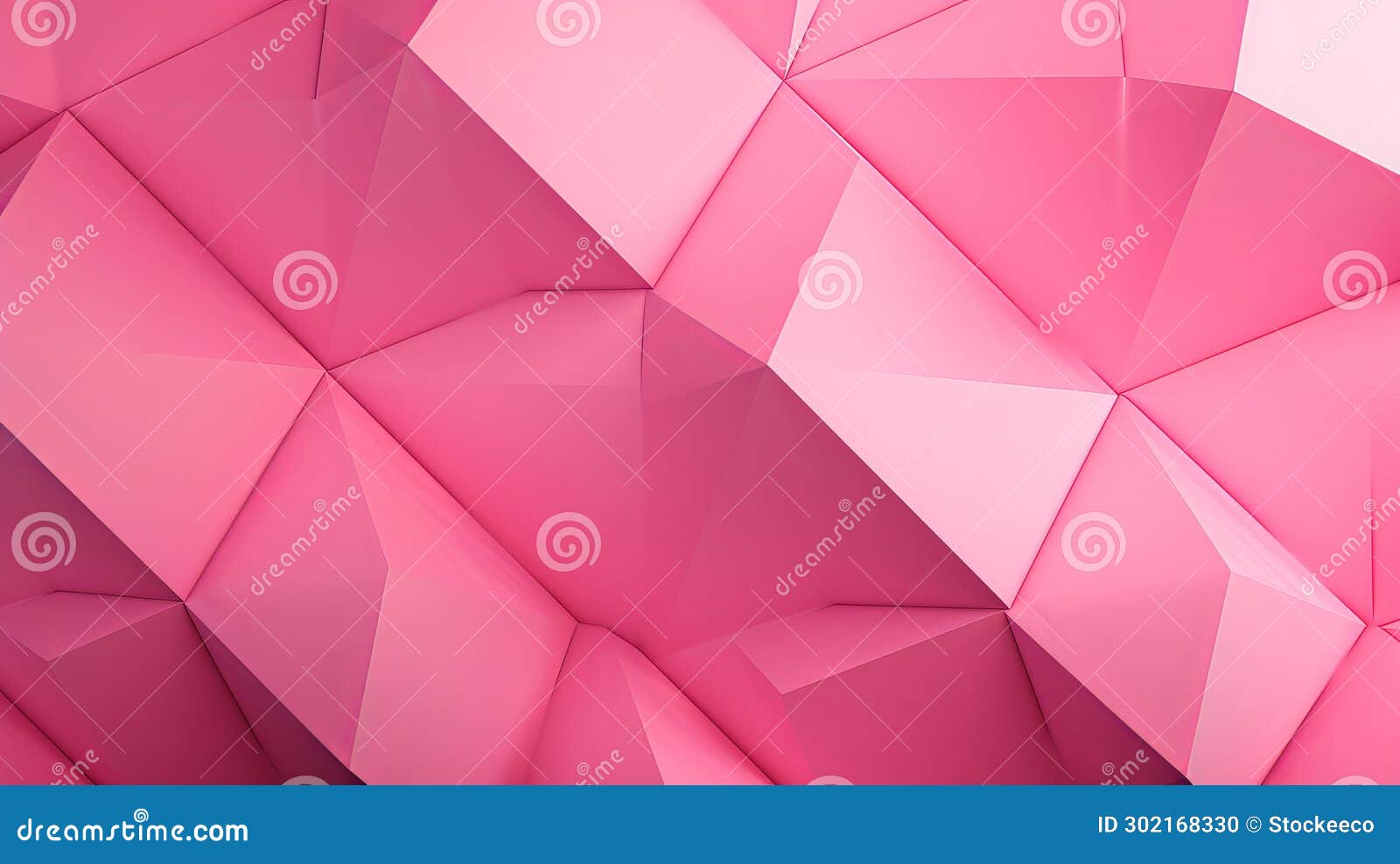 Sleek and Stylized Pink Polygon Wall - Uhd Image with Precisionist ...