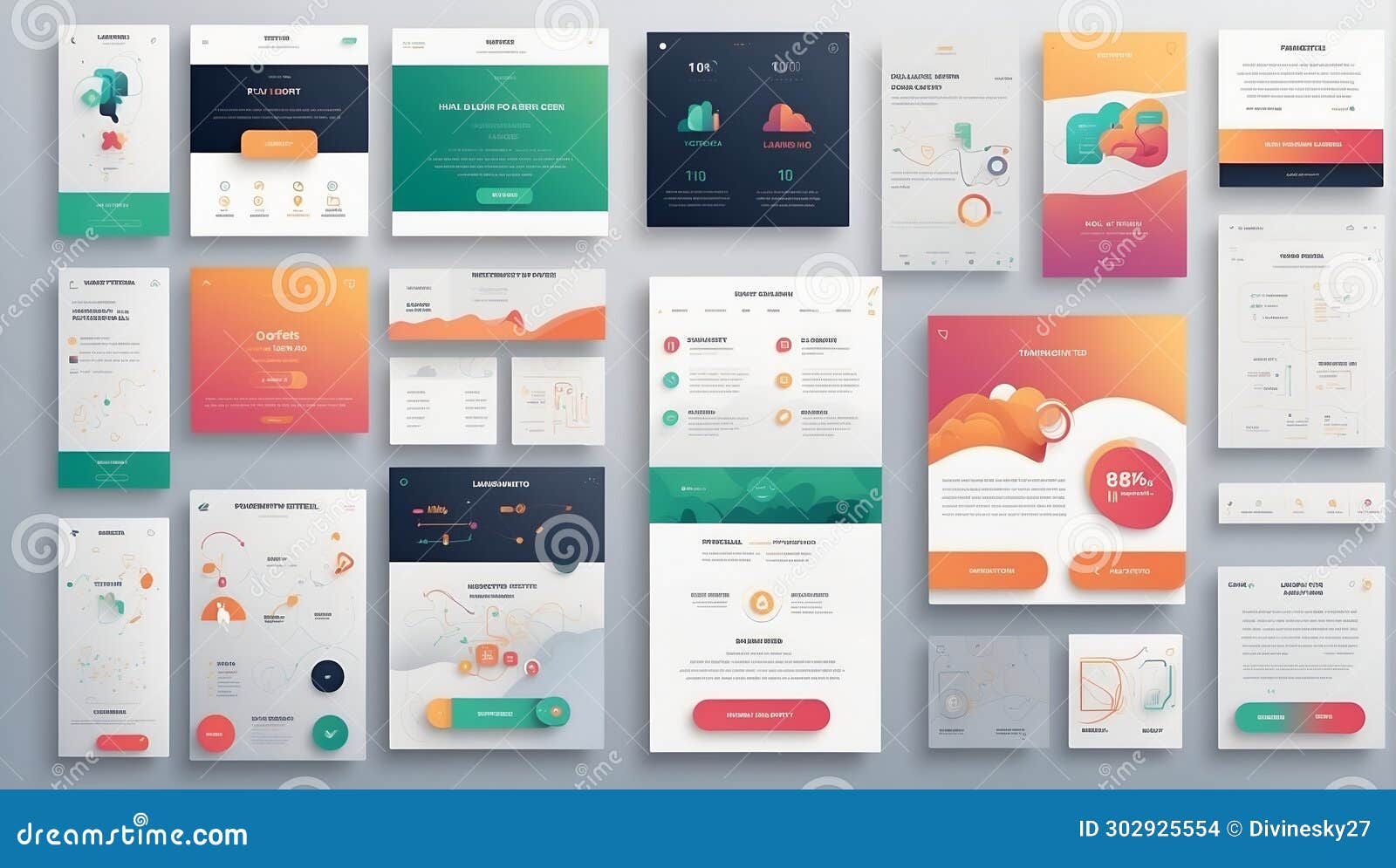 Sleek Symmetry: Intuitive UI UX Landing Page. AI Generate Stock ... Sleek Symmetry: Intuitive UI UX Landing Page. AI Generate Stock ...