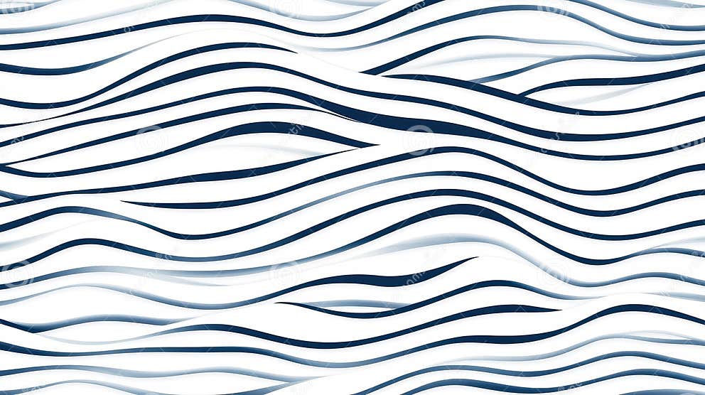Sleek, Thin Line Waves Create a Modern Abstract Pattern, Perfect for Backgrounds or Graphic ...