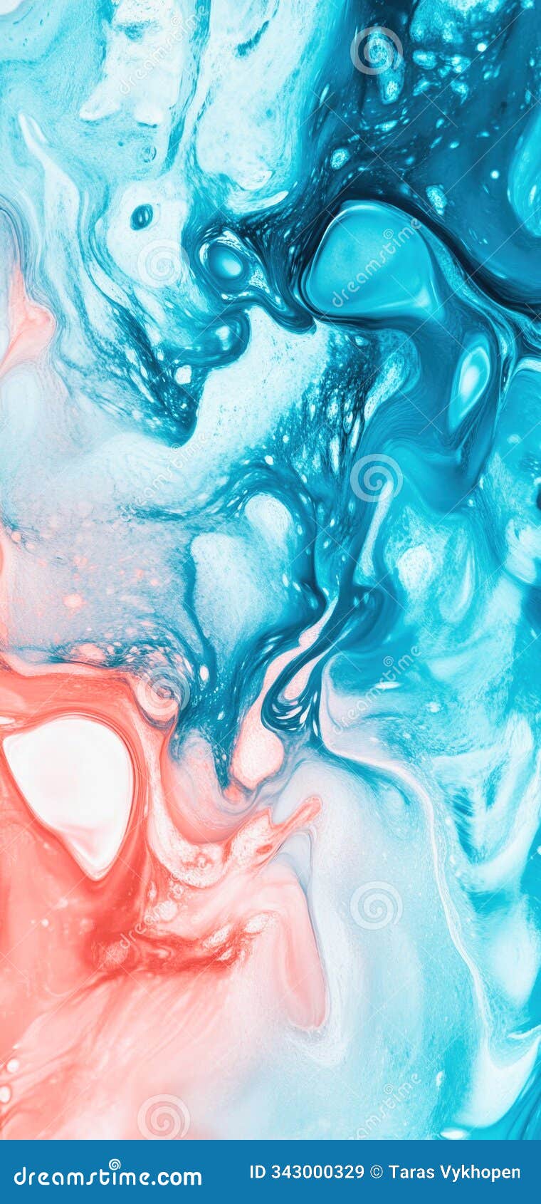 Sleek Turquoise and Coral Gradient Background Designed for a Stylish ...