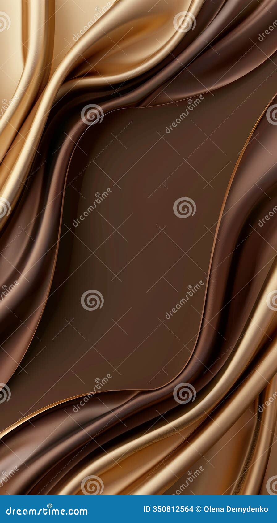 A Sleek Vertical Frame Displays a Luxurious Mocha Texture with Smooth ...