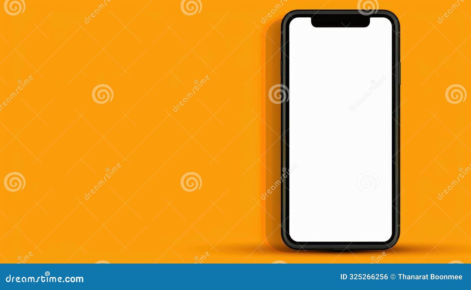 Sleek Yellow UI Design Template for Mobile App. Vibrant Mockup Screen ...