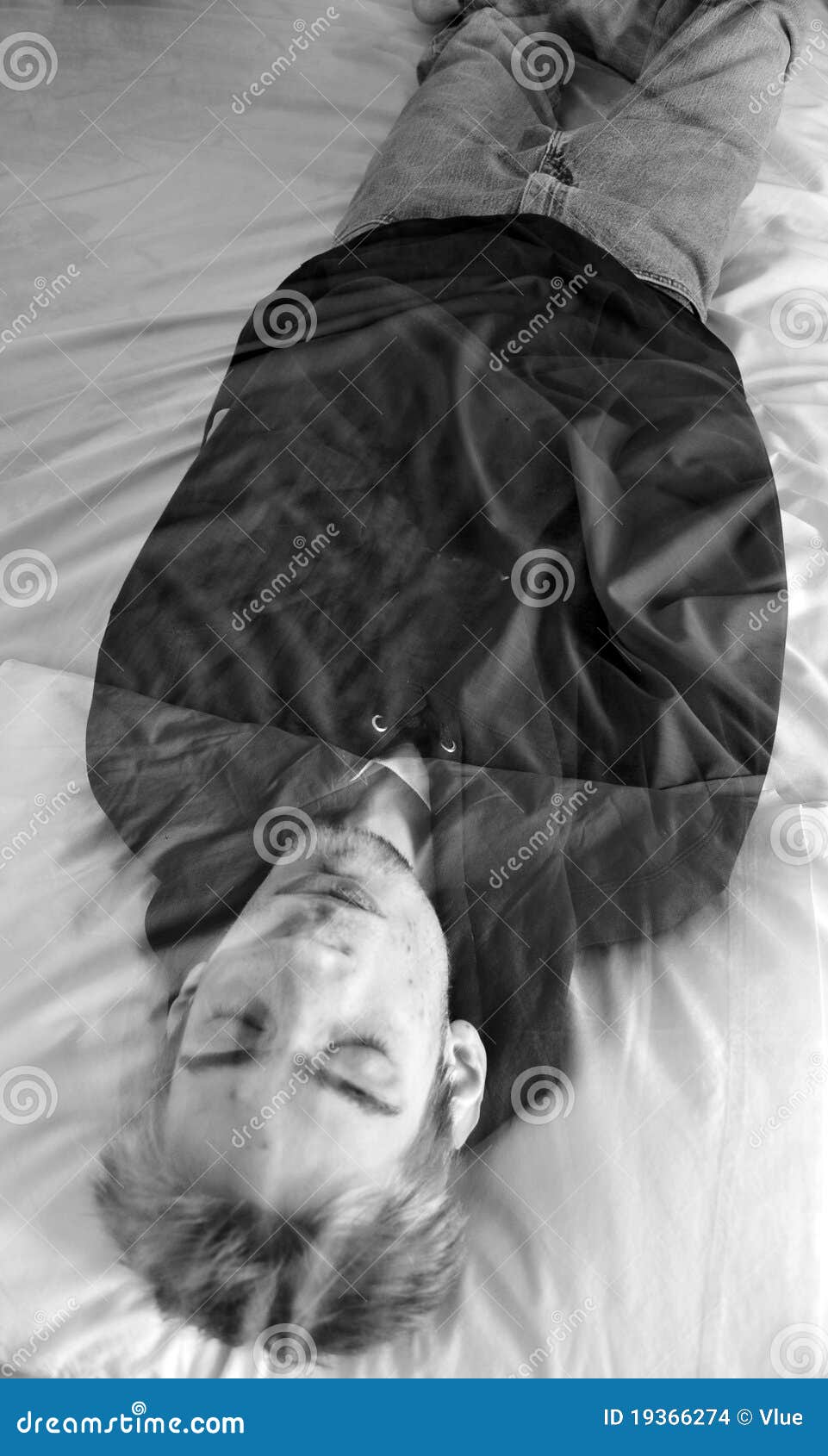 Sleep stock photo. Image of ghost, spooky, male, special - 19366274