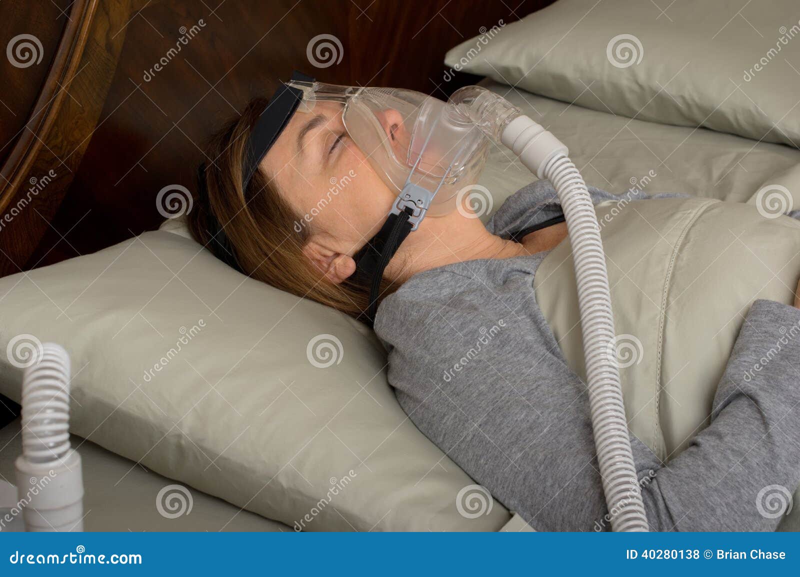 Sleep Apnea stock photo. Image of machine, medicine, mask - 40280138