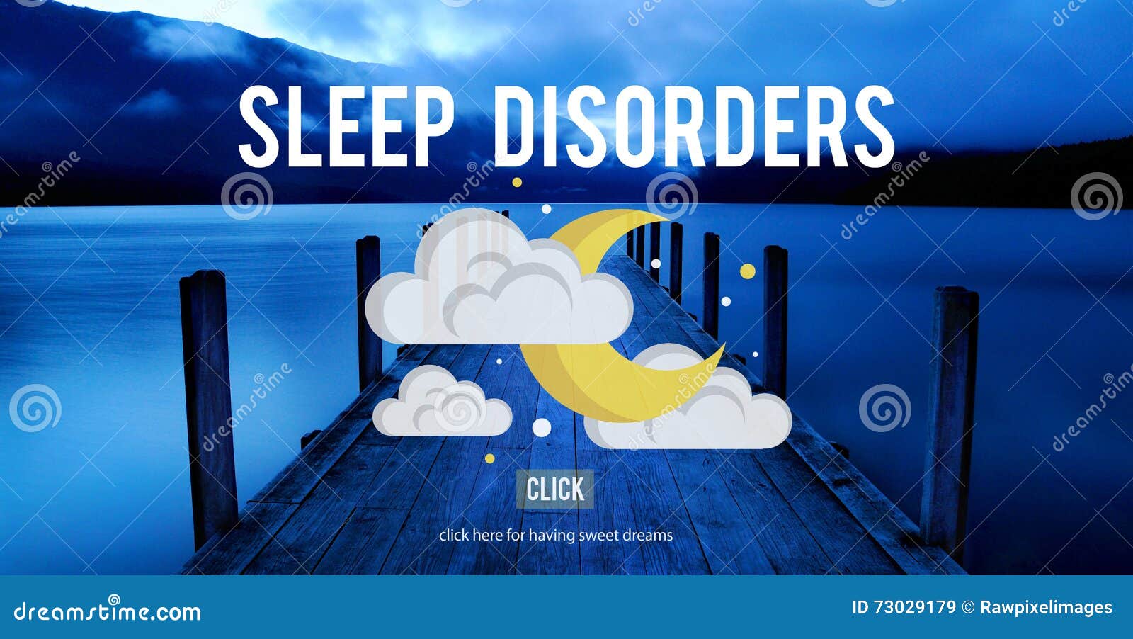 Sleep Disorder Disturbed Insomnia Depression Concept Stock Image ...