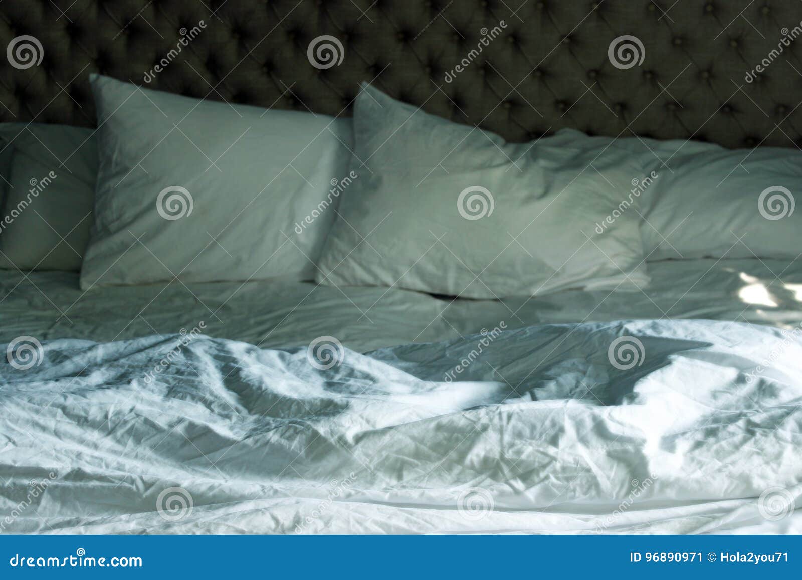 Sleep stock image. Image of blanket, open, interior, comforter - 96890971