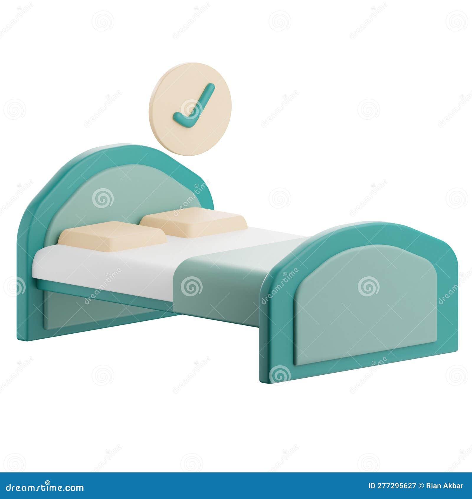 3d Rendering Sleep Icon On Transparent Background Royalty-Free Stock ...