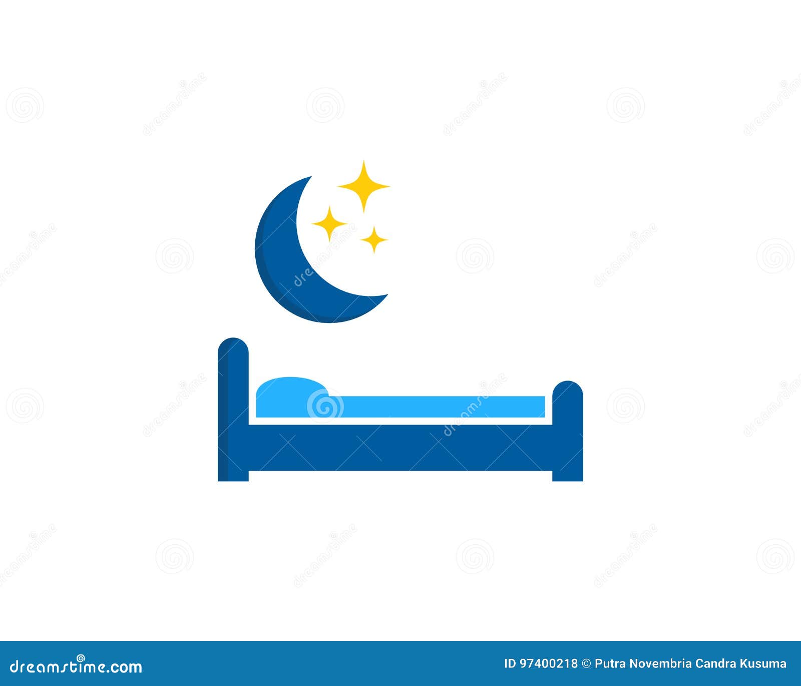 Sleep Icon Logo Design Element Stock Vector - Illustration of life ...