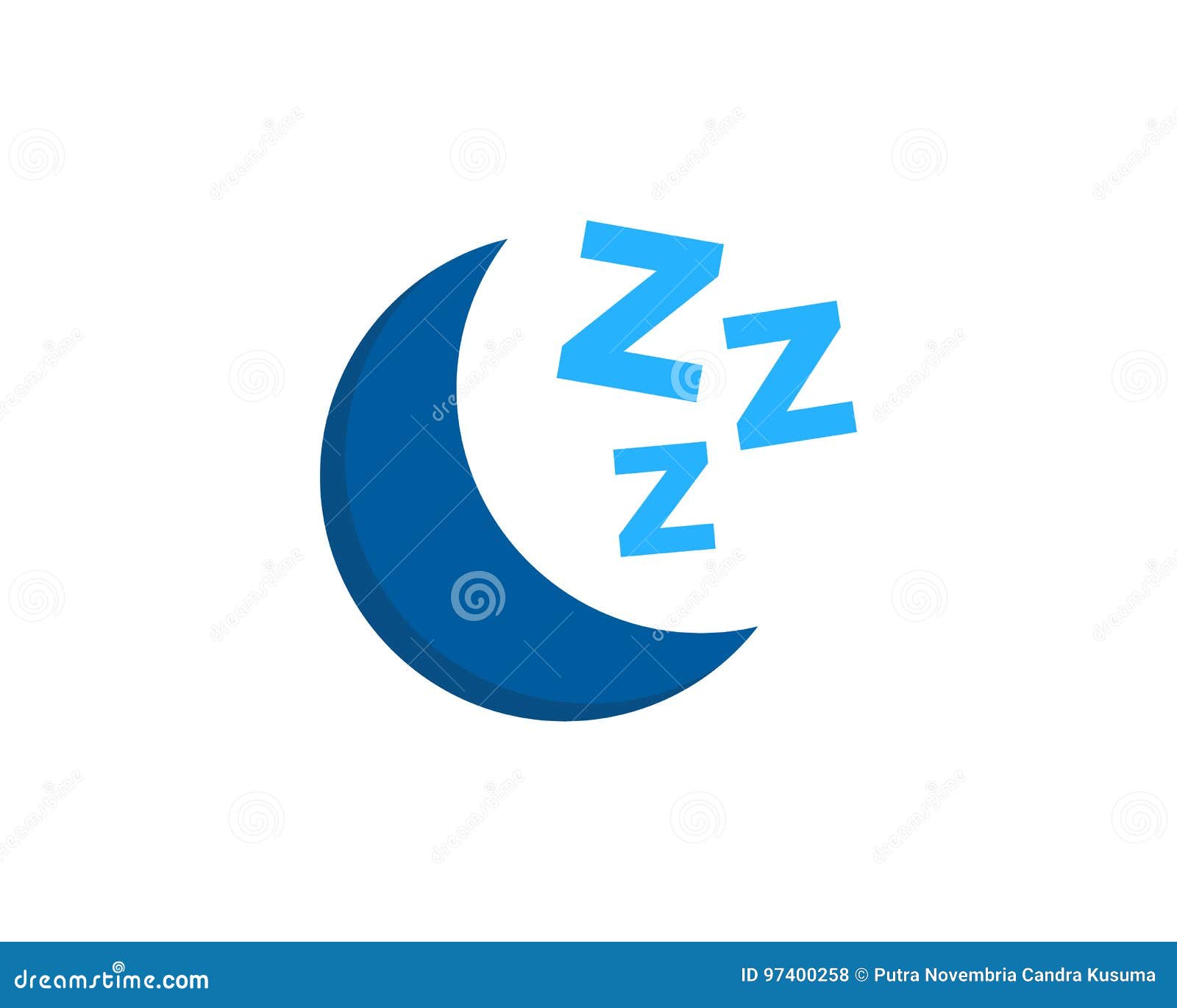 Sleep Icon Logo Design Element Stock Vector - Illustration of bedtime ...