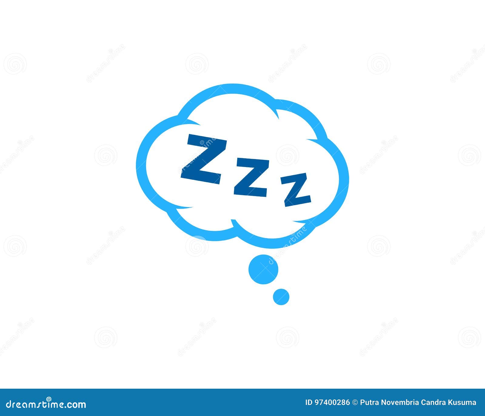 Sleep Icon Logo Design Element Stock Vector - Illustration of bedtime ...