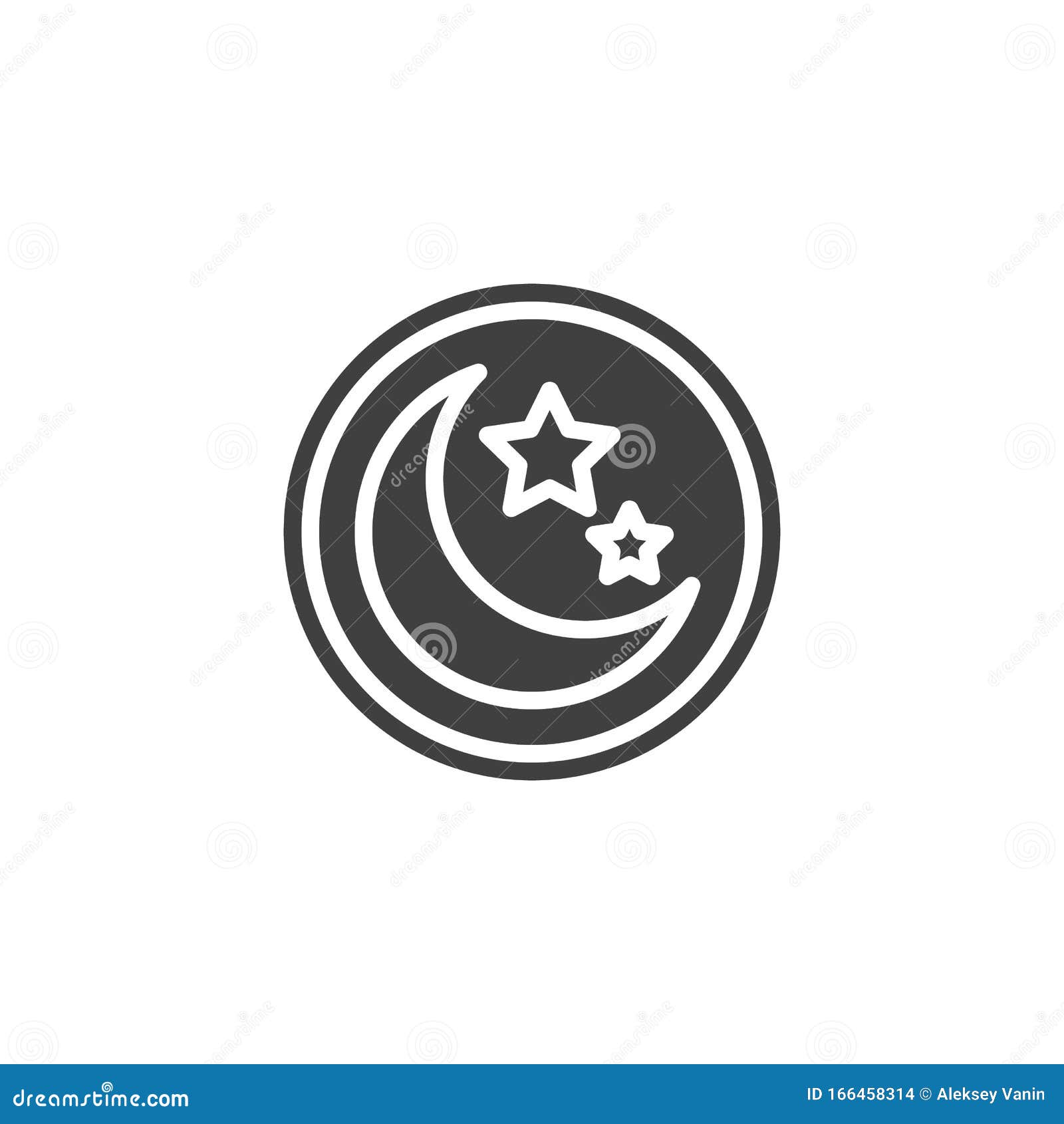 Sleep Mode Button Vector Icon Stock Vector - Illustration of single ...