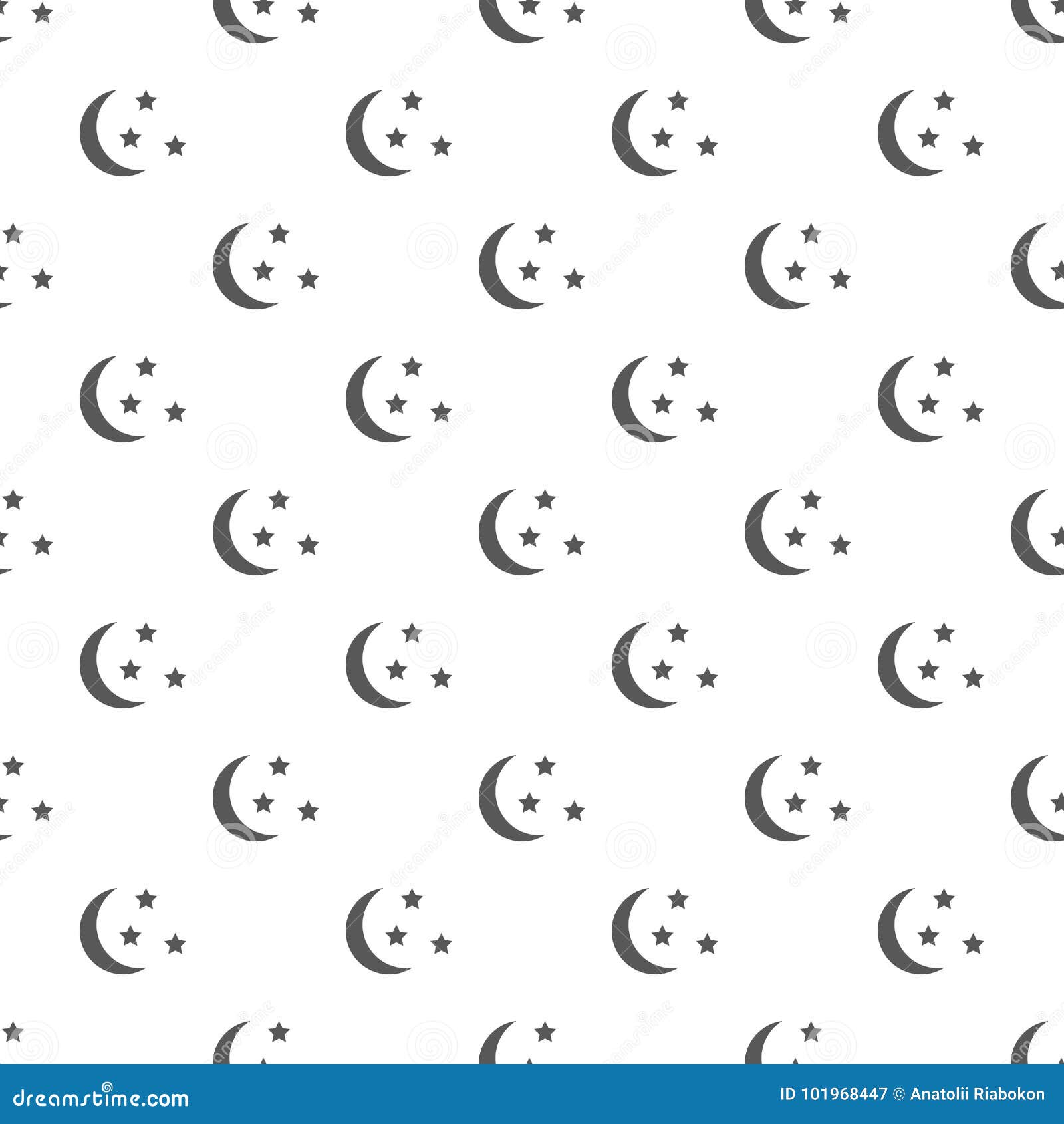 Sleep pattern seamless stock vector. Illustration of repeating - 101968447