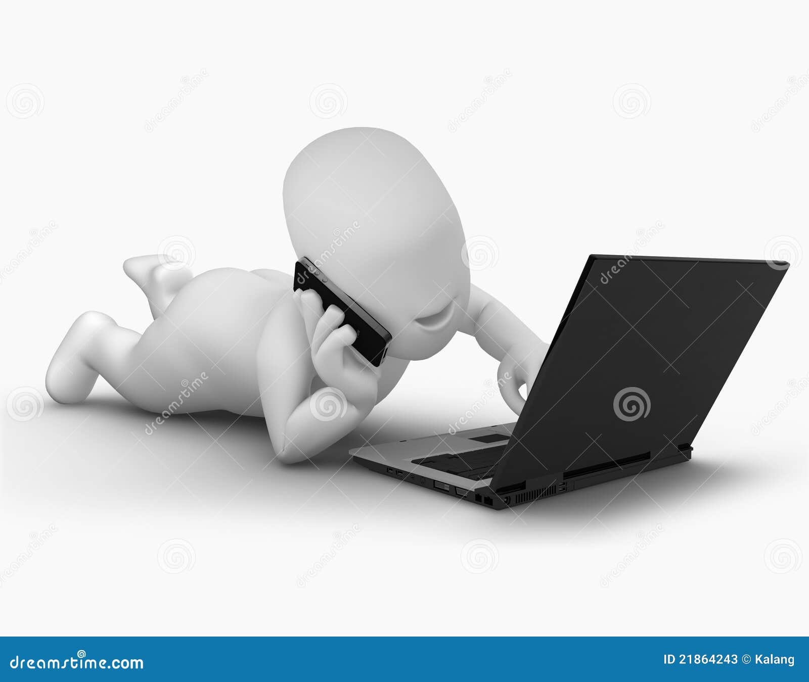 Sleep Talking Vector Illustration | CartoonDealer.com #39603066