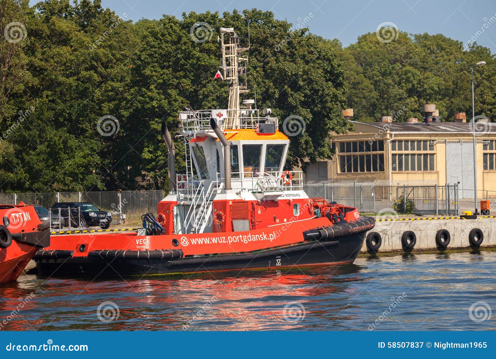 Sleepboot redactionele fotografie. Image of sleepboot - 58507837