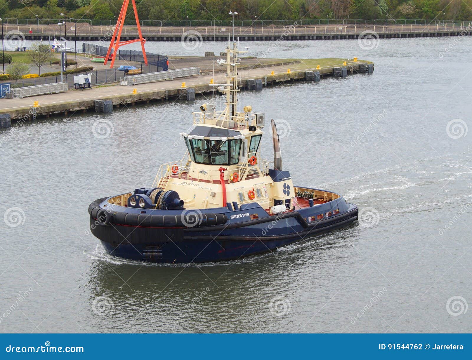 Sleepboot Svitzer de Tyne redactionele fotografie. Image of kanaal ...