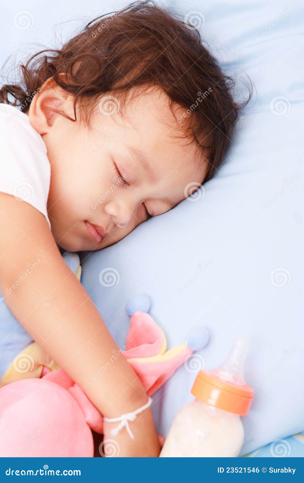 Sleeping Asian baby stock photo. Image of closeup, little - 23521546