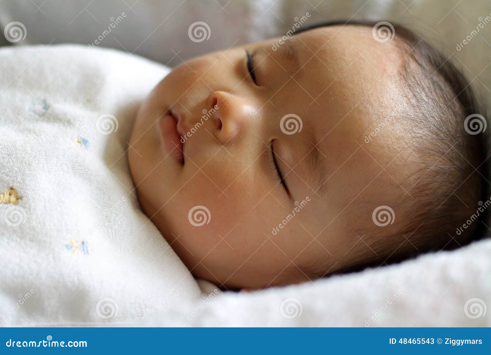 Sleeping baby boy stock image. Image of baby, male, child - 48465543