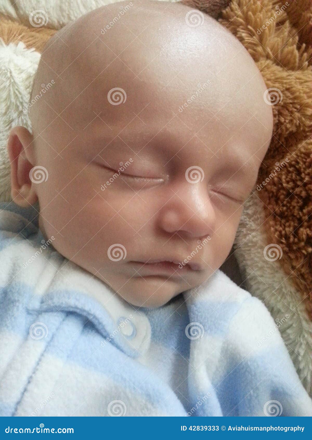 Sleeping Baby stock image. Image of infant, healthy, soft - 42839333