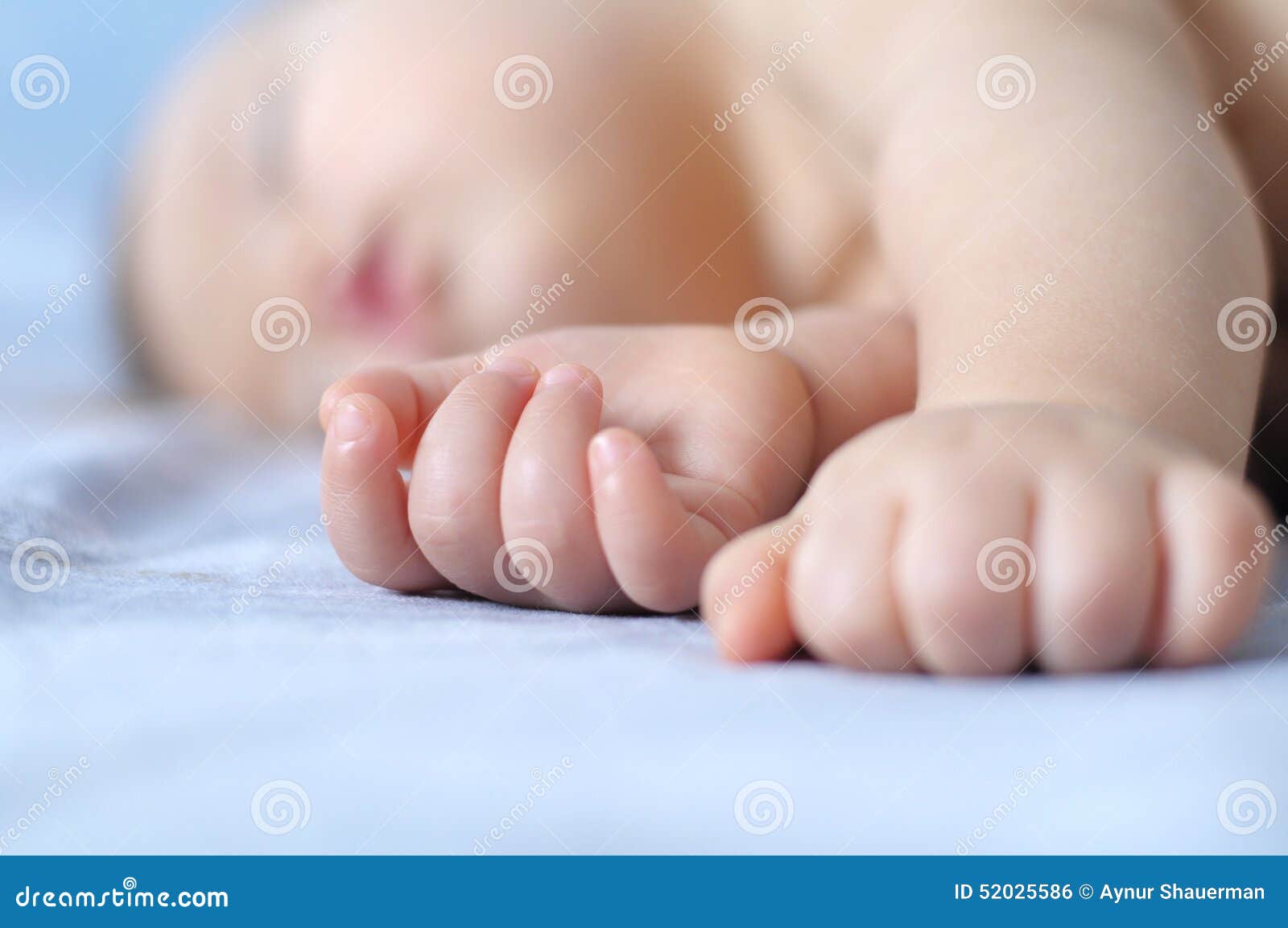 Sleeping baby finger stock photo. Image of cute, finger - 52025586