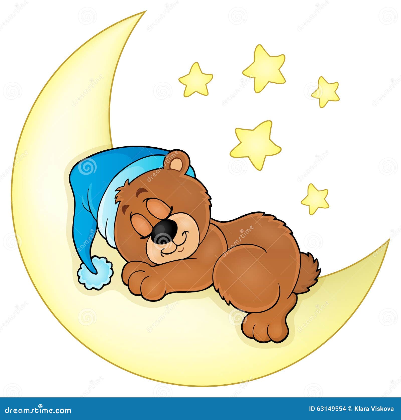 Hibernating Bear Clipart