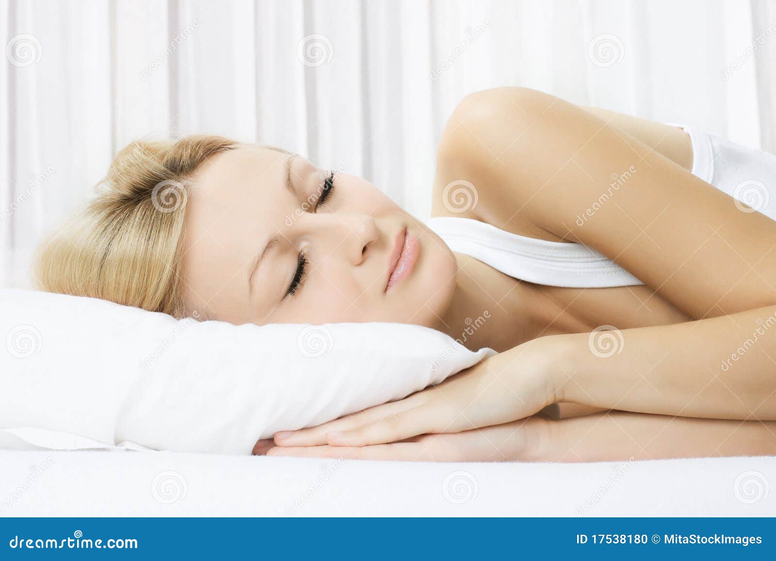 Sleeping beauty stock photo. Image of relaxation, pure - 17538180
