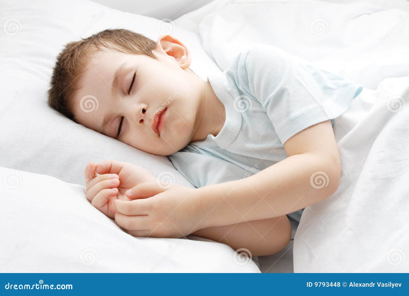 The sleeping boy stock photo. Image of young, sweet, pillow - 9793448