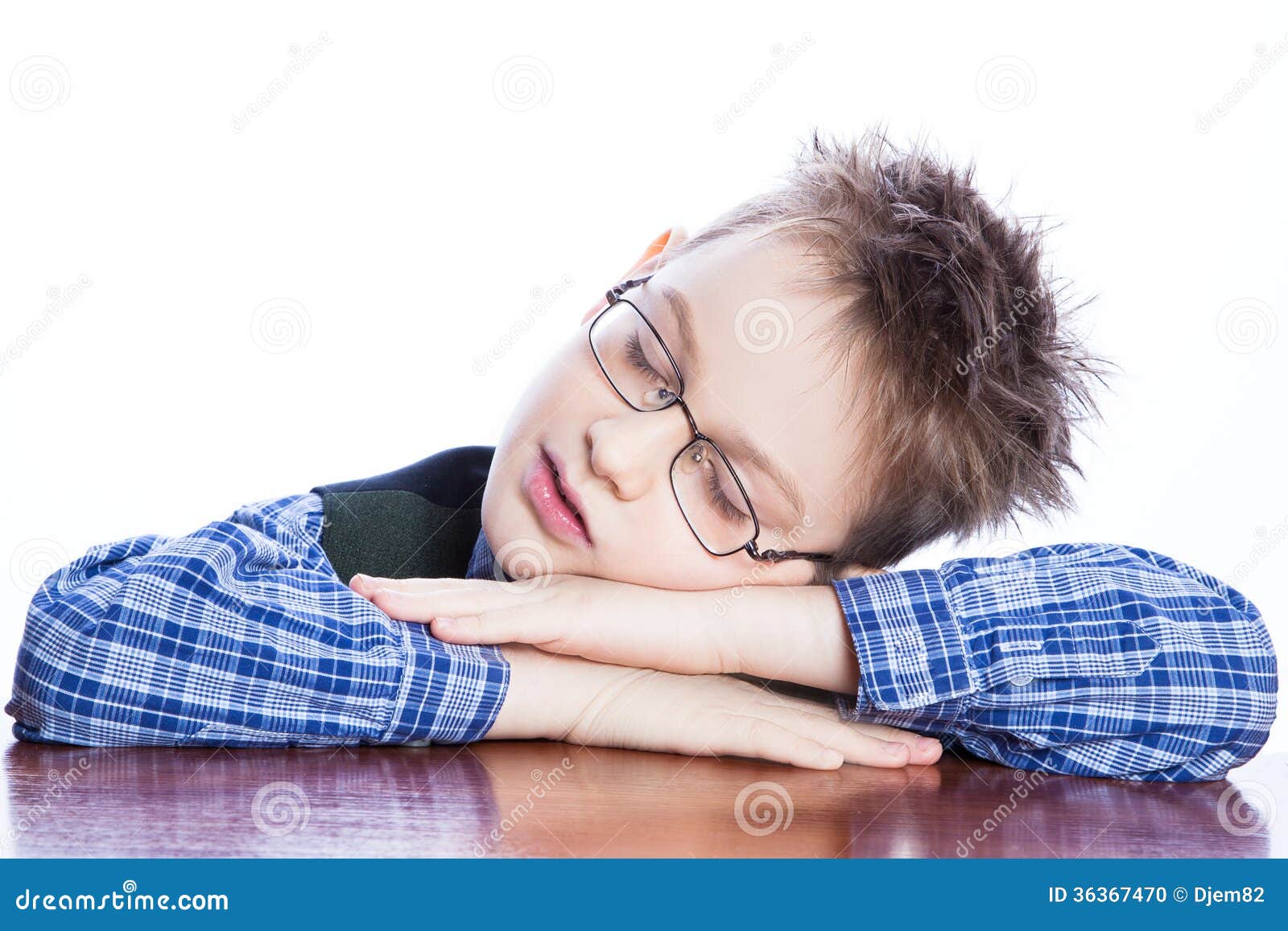 Sleeping boy on the table stock photo. Image of classroom - 36367470
