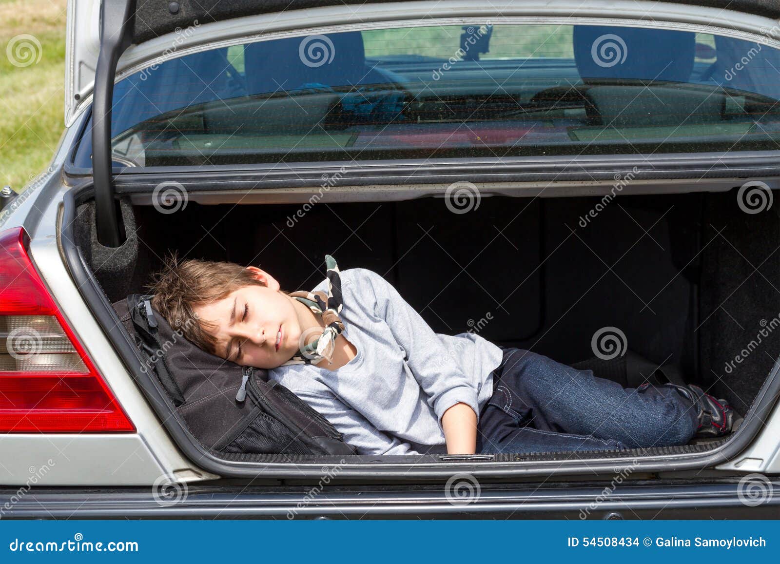 Sleeping boy stock photo. Image of vacations, child, tourism - 54508434