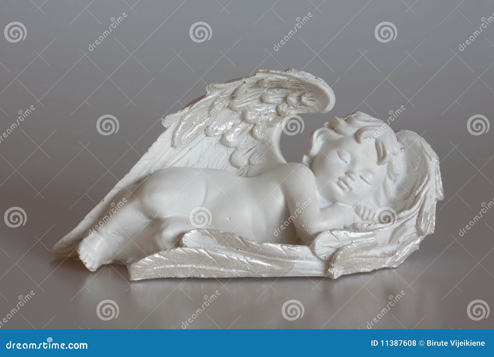 Cherub Sleeping Hedges Library Sculpture Royalty-Free Stock Photography ...
