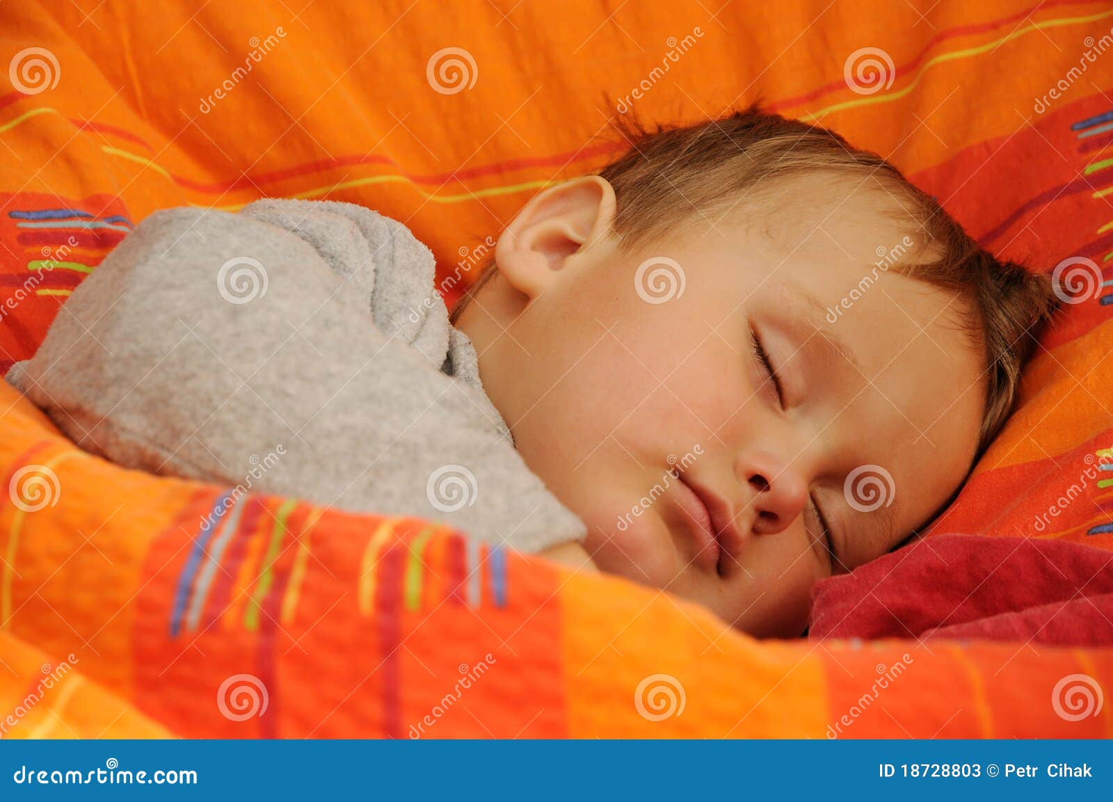 Sleeping child stock image. Image of childhood, child - 18728803