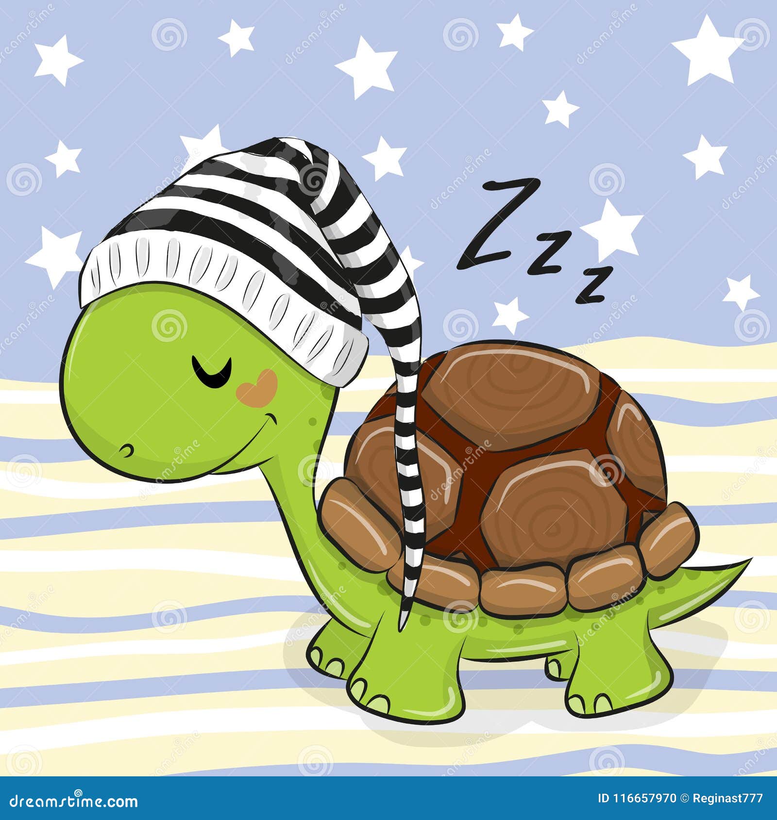 Sleeping Turtle Stock Illustrations – 53 Sleeping Turtle Stock ...