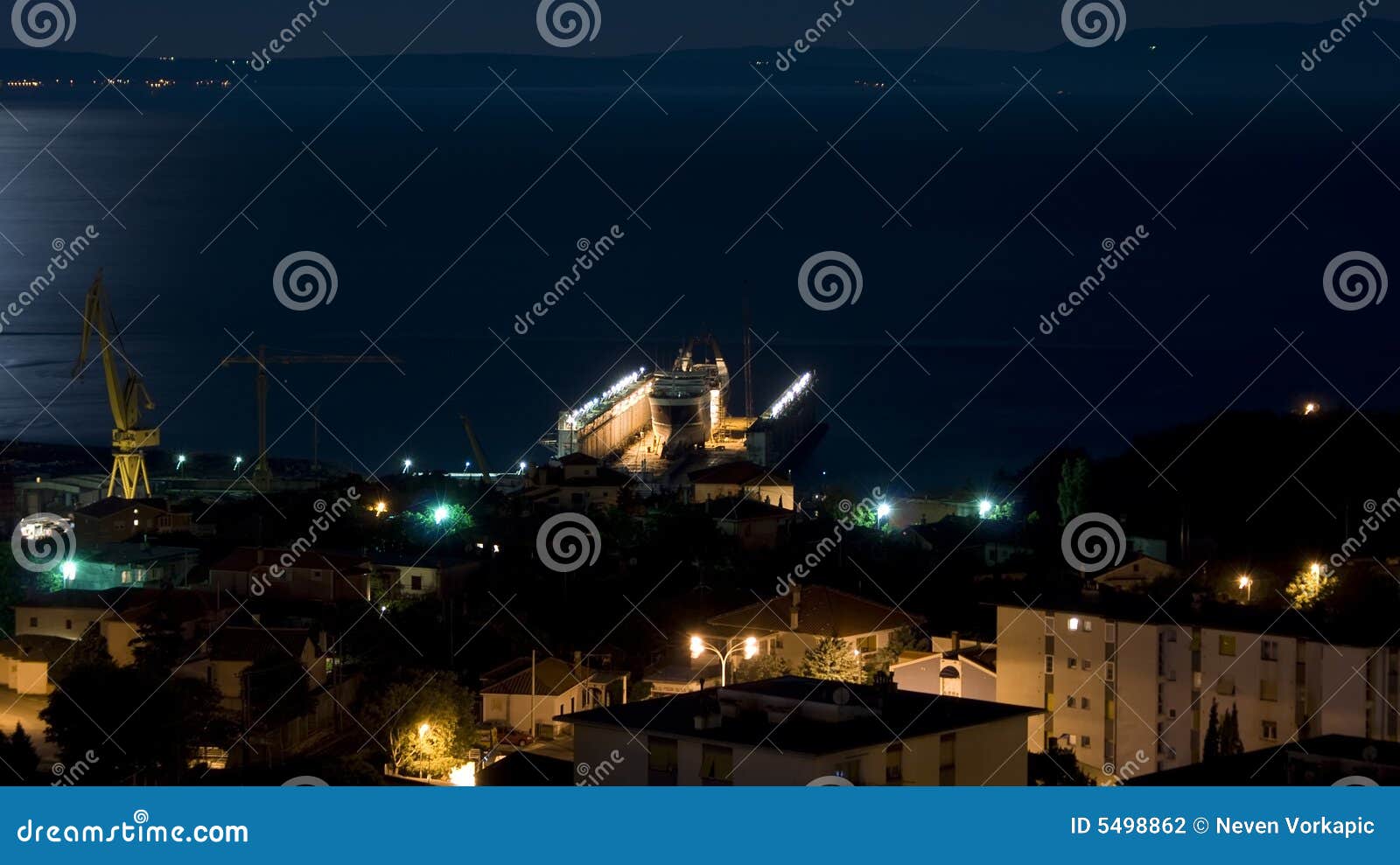 Sleeping dock stock photo. Image of industry, evening - 5498862
