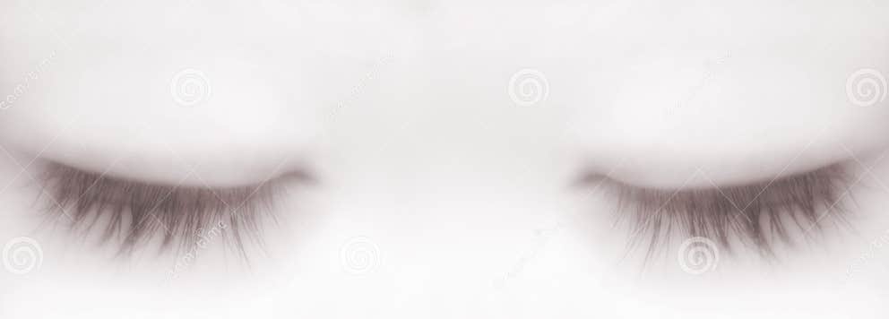 Sleeping eyes stock photo. Image of dreamy, close, dream - 534226