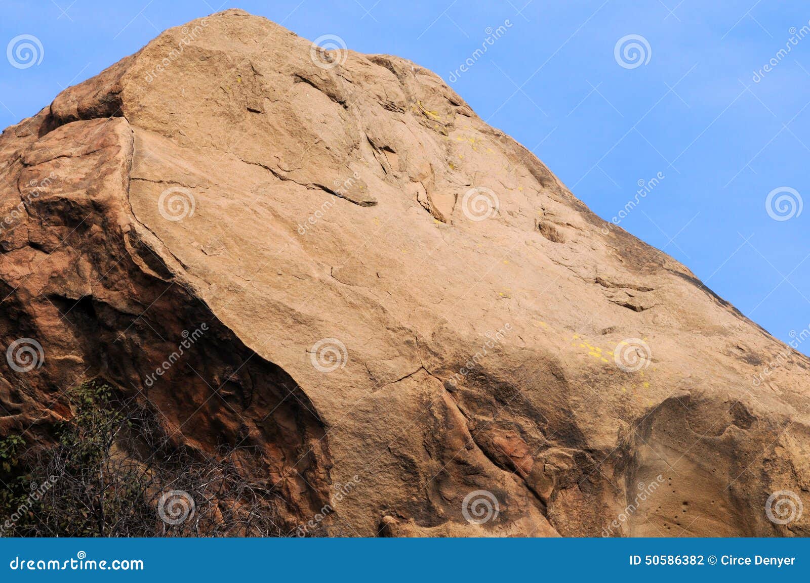 Sleeping Face on Rock stock photo. Image of forms, pareidolia - 50586382