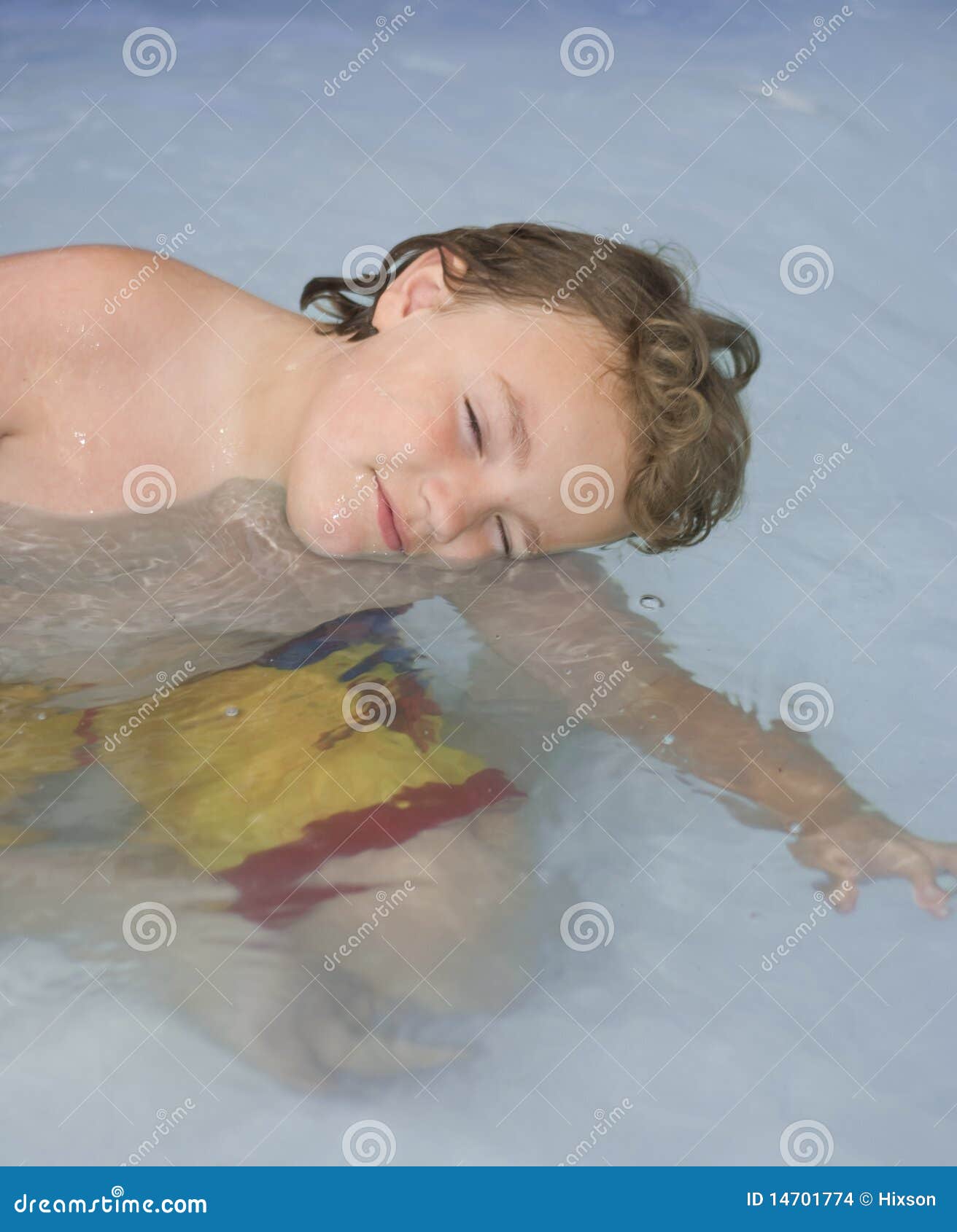 Sleeping or Floating stock photo. Image of child, sleeping - 14701774