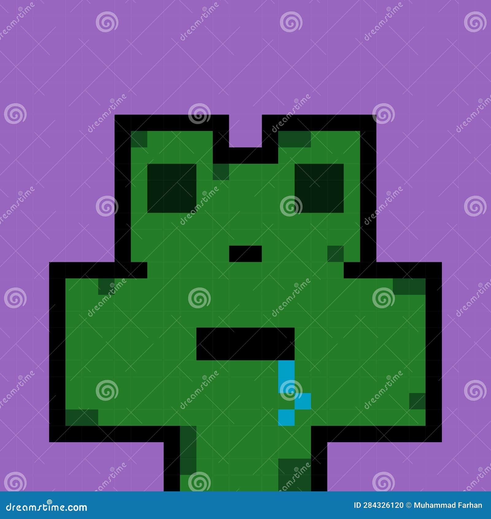 Sleeping Froggy in Vektor Illustrations Stock Vector - Illustration of ...