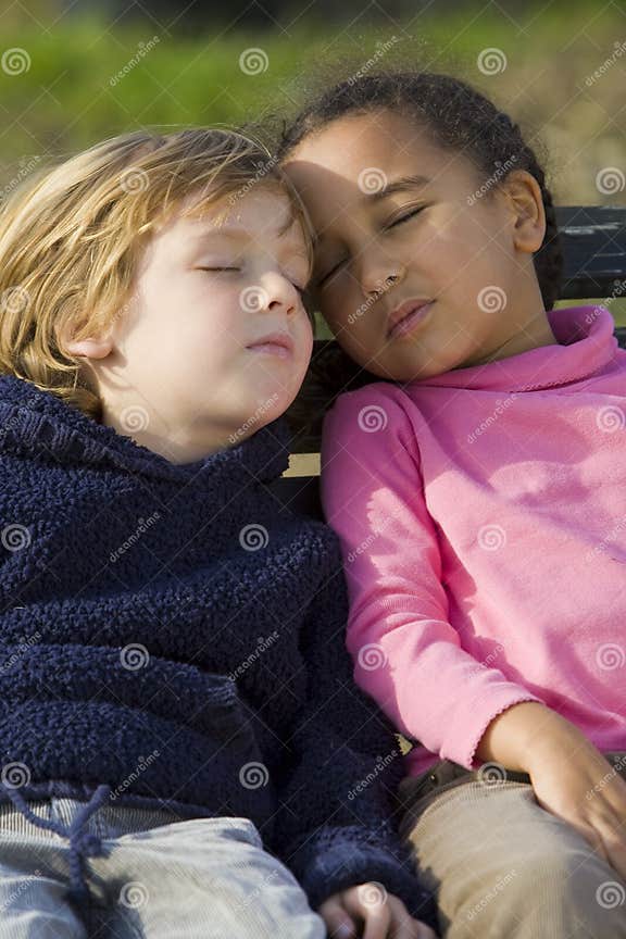 Sleeping in the Garden stock photo. Image of garden, resting - 3569312