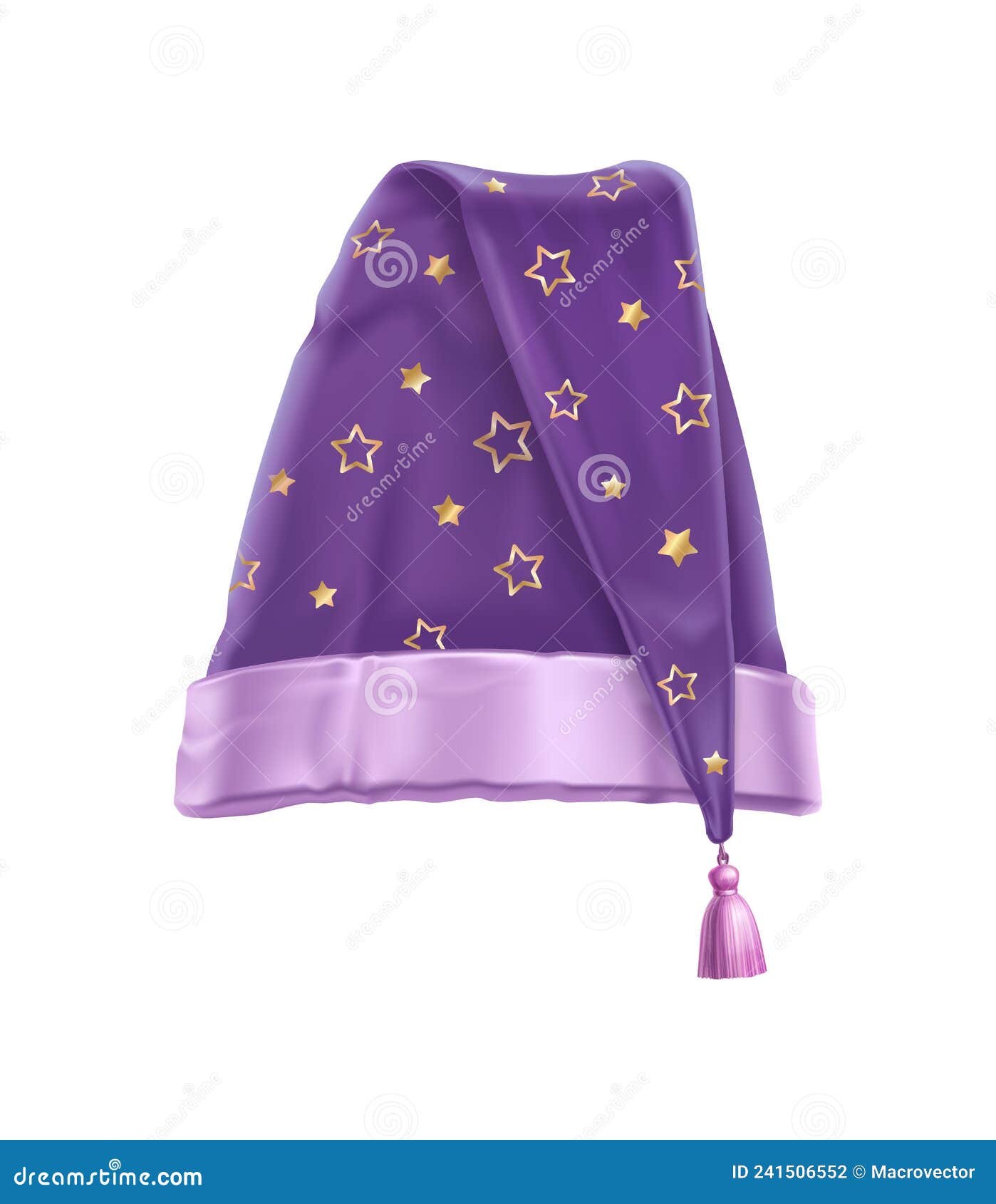 Sleeping Hat Stars Composition Stock Vector - Illustration of ...