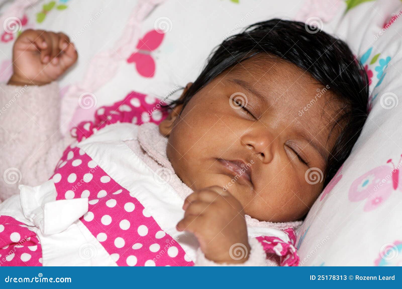 Sleeping Indian Baby stock image. Image of cute, sleeping - 25178313