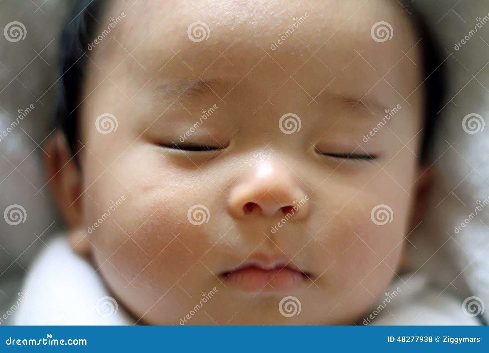 Sleeping Japanese baby boy stock photo. Image of people - 48277938