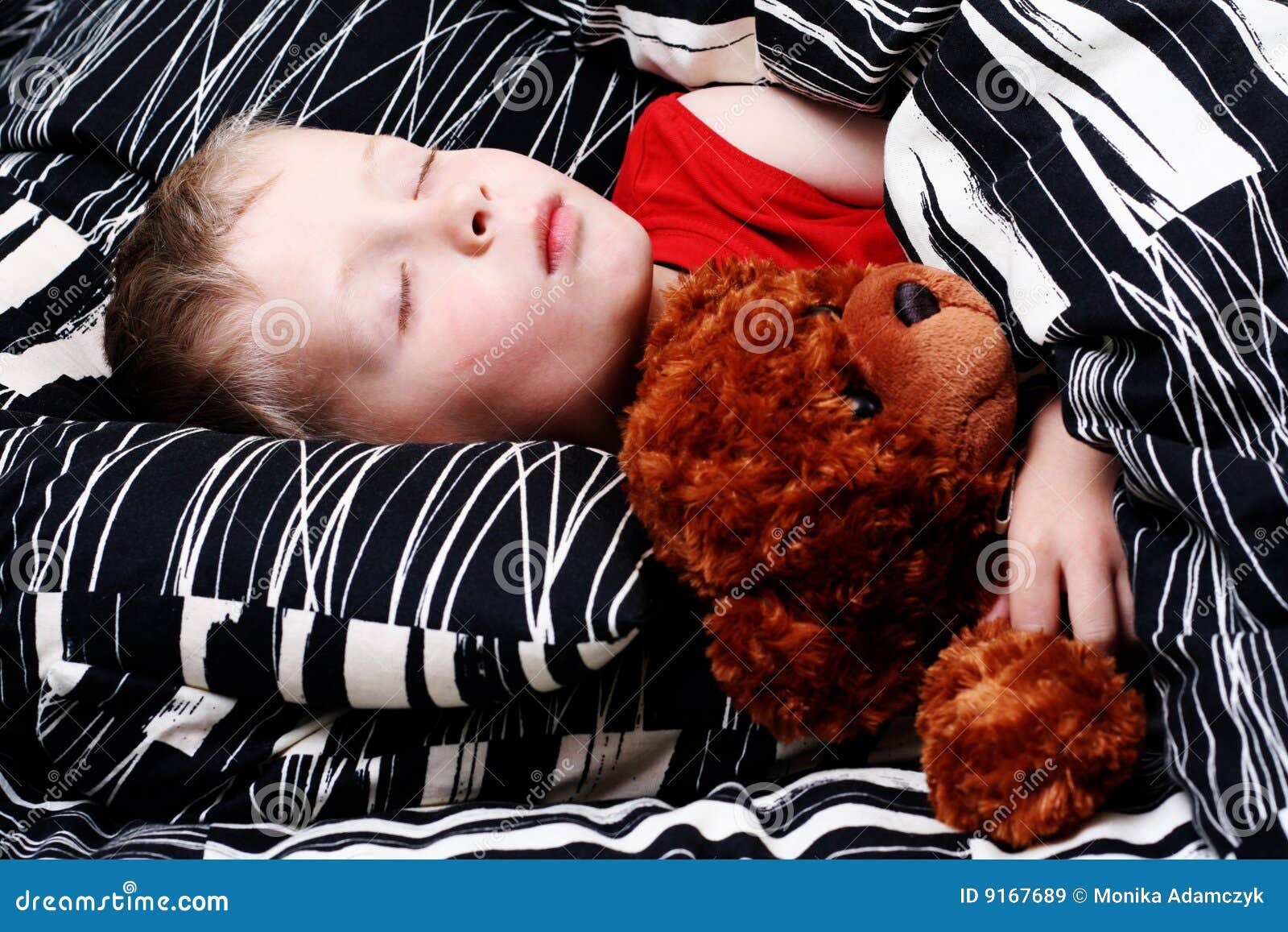 Sleeping kid stock image. Image of years, night, human - 9167689