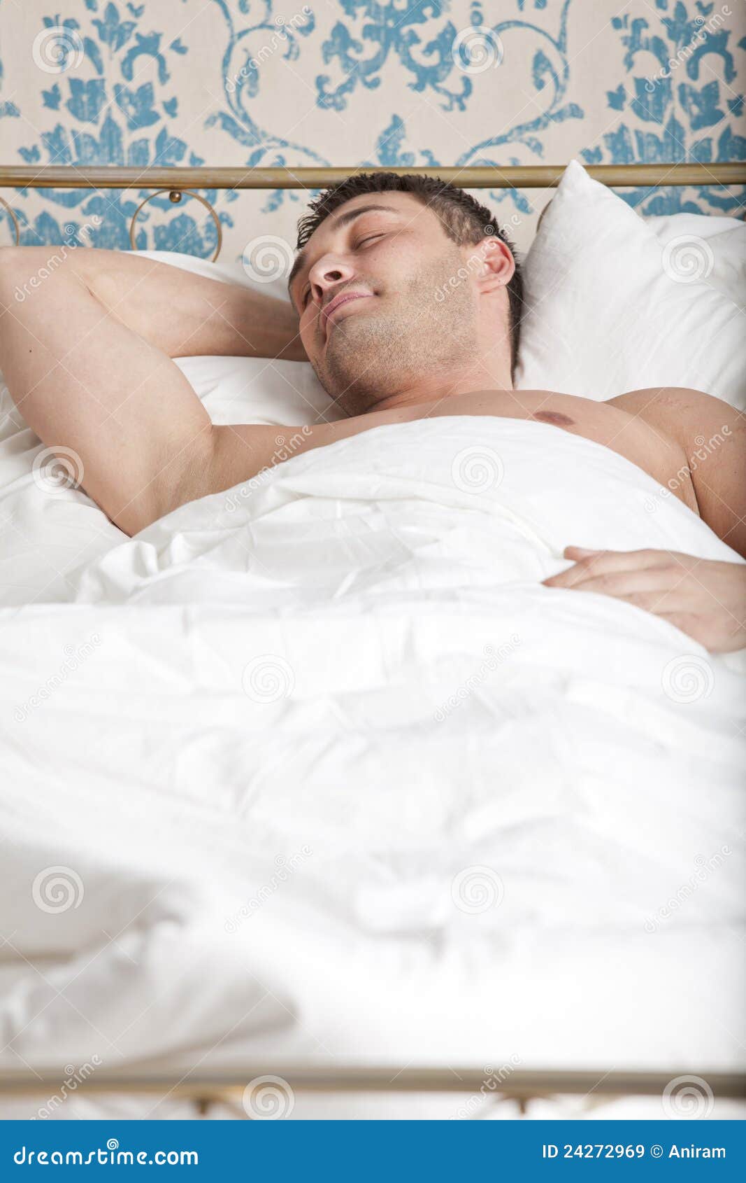 Sleeping man stock image. Image of resting, lazy, caucasian - 24272969