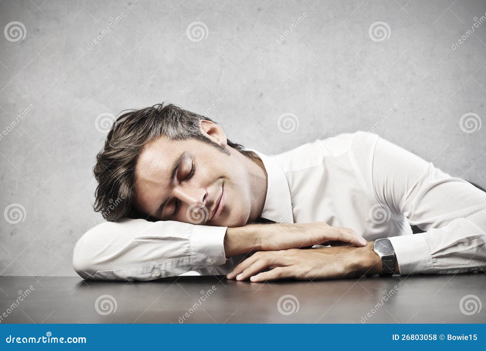 Sleeping Man Royalty Free Stock Photos - Image: 26803058