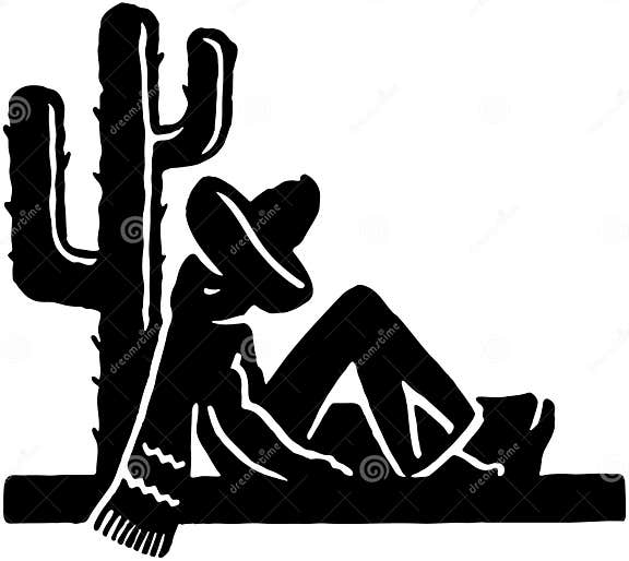 Sleeping Mexican stock vector. Illustration of snooze - 42094817