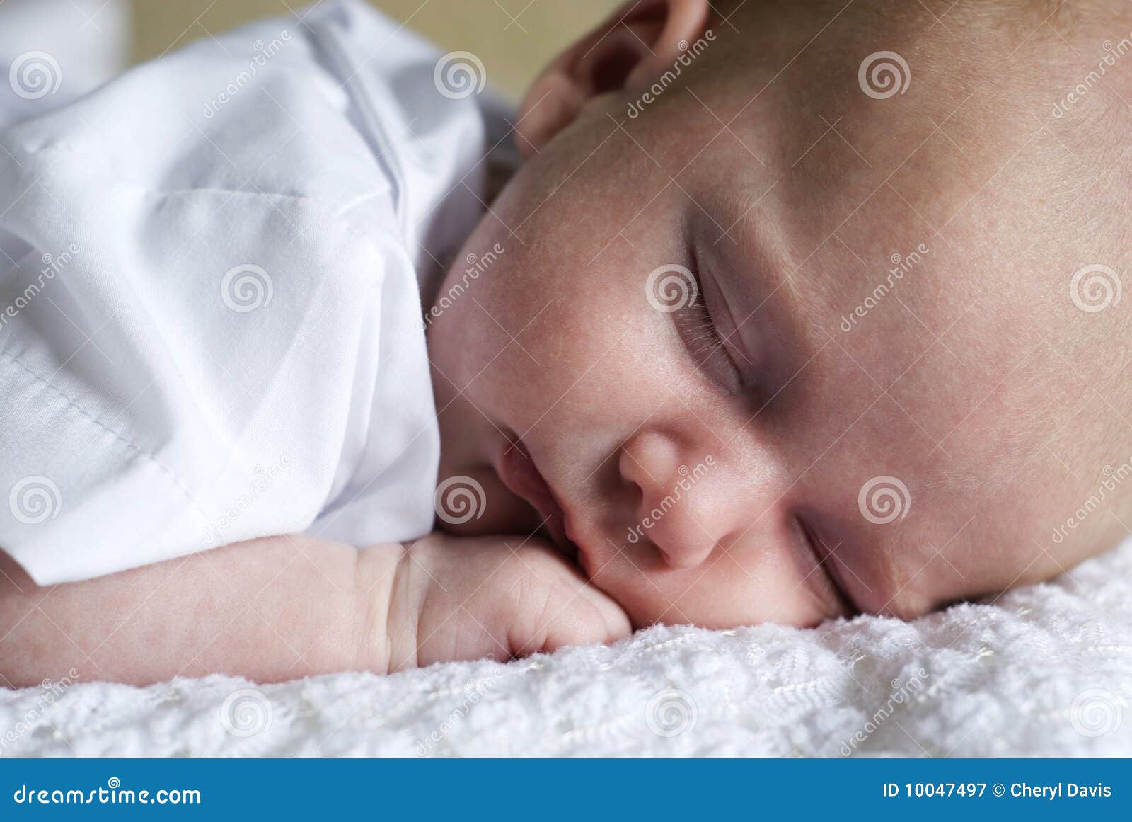 Sleeping Newborn Baby Boy stock image. Image of beautiful - 10047497