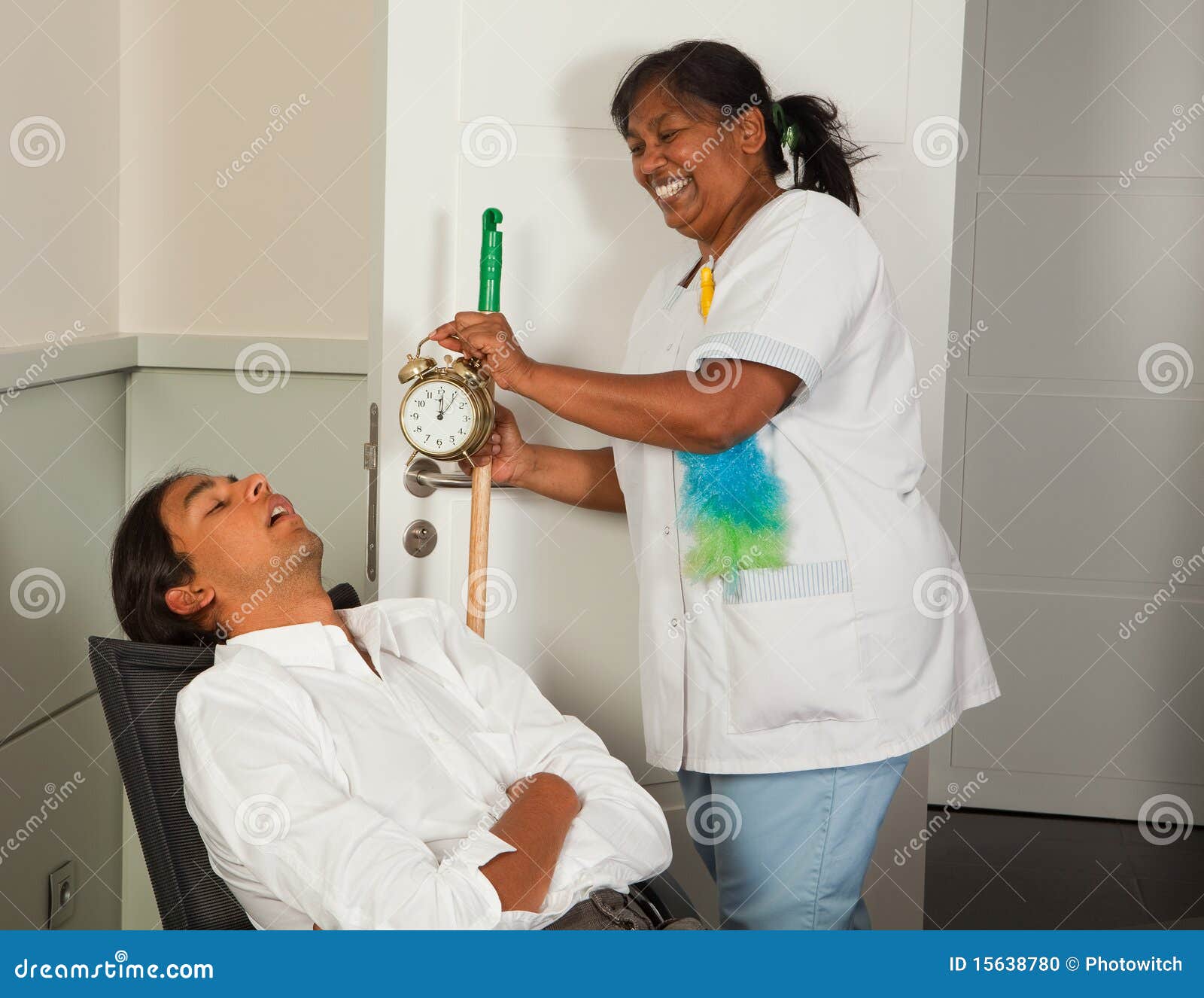 Sleeping in the office stock photo. Image of tired, work - 15638780