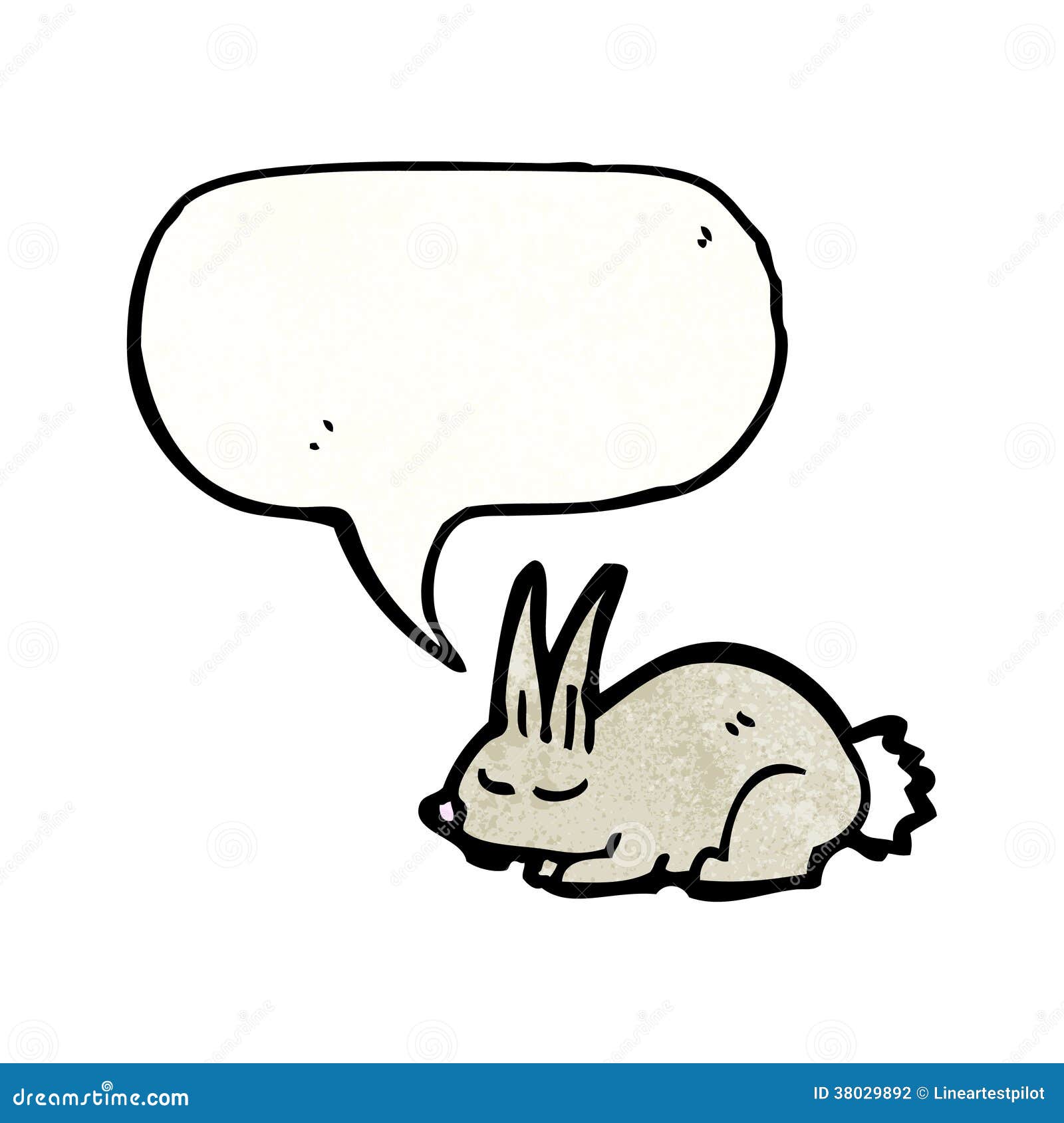 Sleeping rabbit cartoon stock vector. Illustration of traditional ...