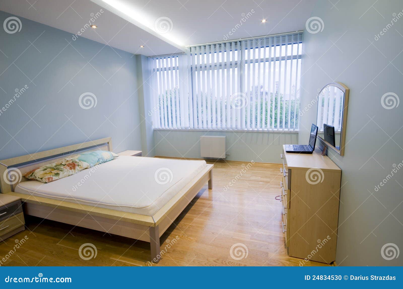 Sleeping room stock photo. Image of flat, contemporary - 24834530
